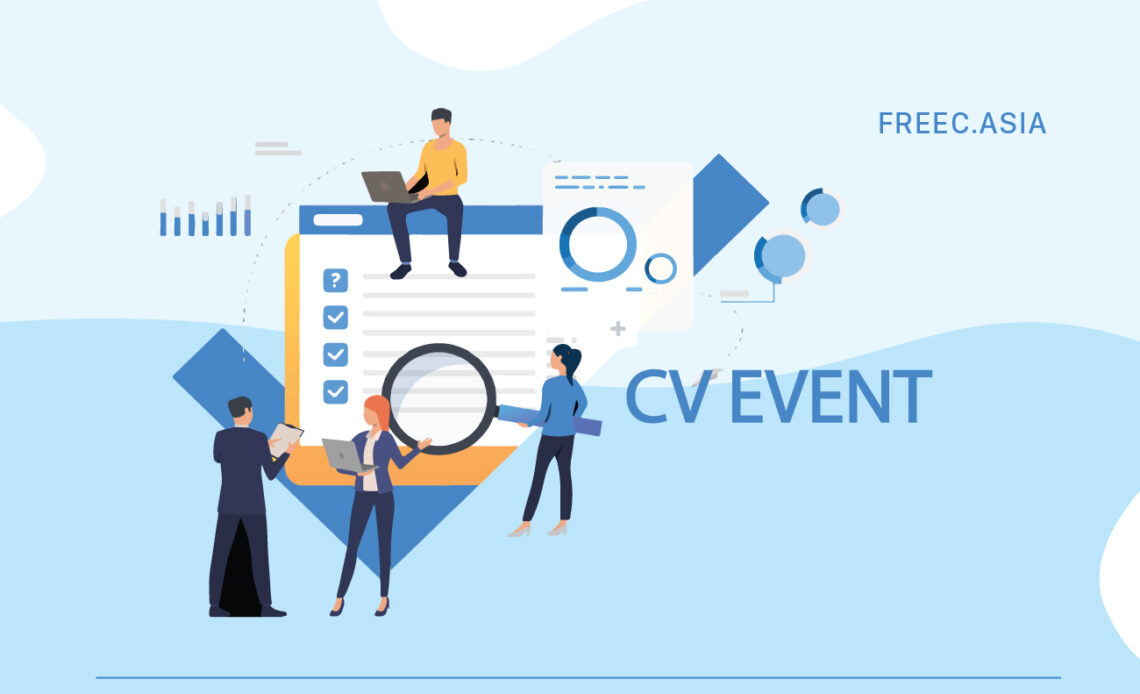 Mẫu Event CV ứng tuyển cho vị trí tổ chức sự kiện mới nhất - FreeC Blog