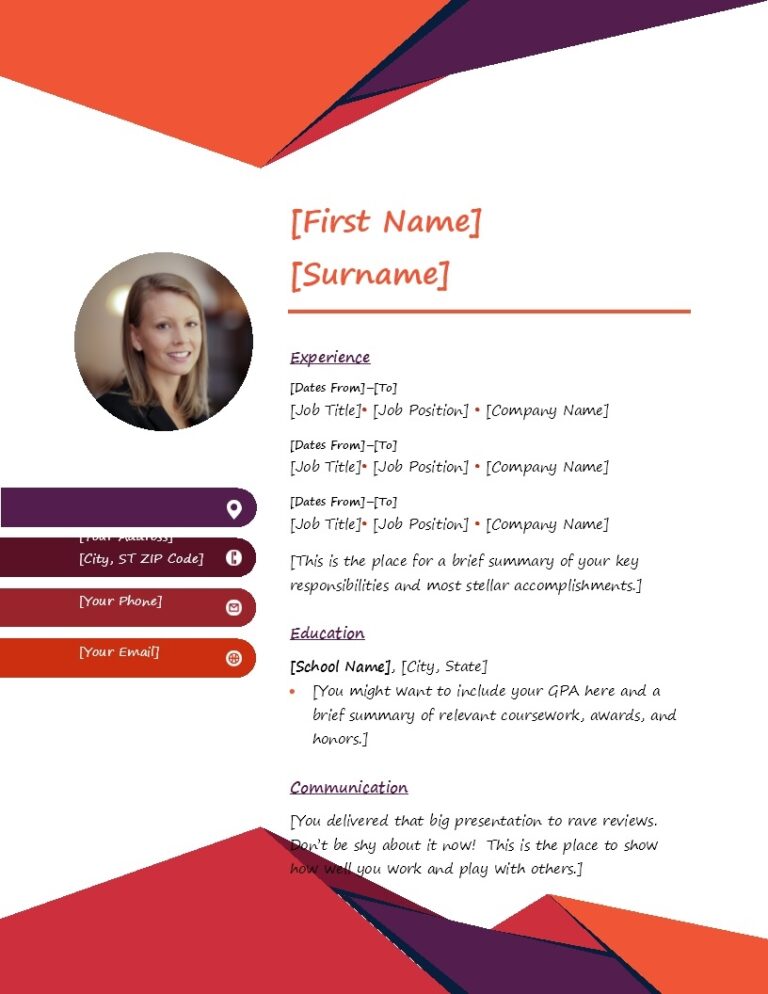 Tải Mẫu CV xin việc file Word thu hút nhà tuyển dụng - freeC Blog